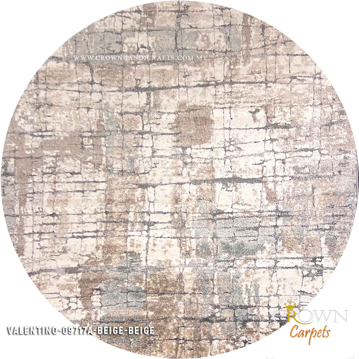 Contemporary Modern Round Carpets Rugs Minimalist Design | Valentino 0 ...