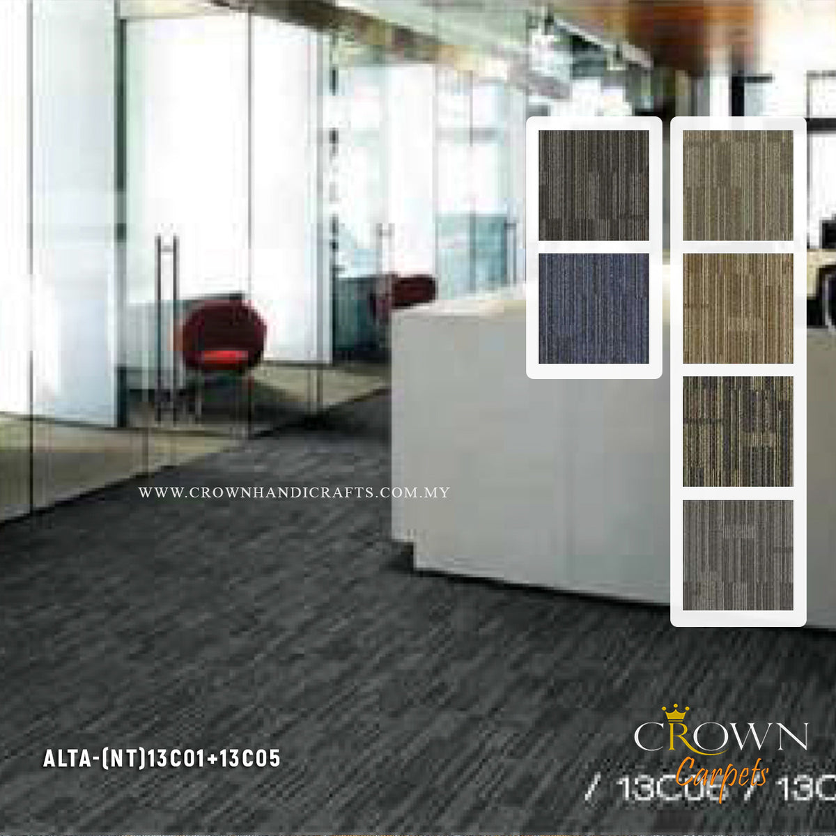 Exclusive Office Carpet | Alta (NT) – Crown Furniture & Carpets