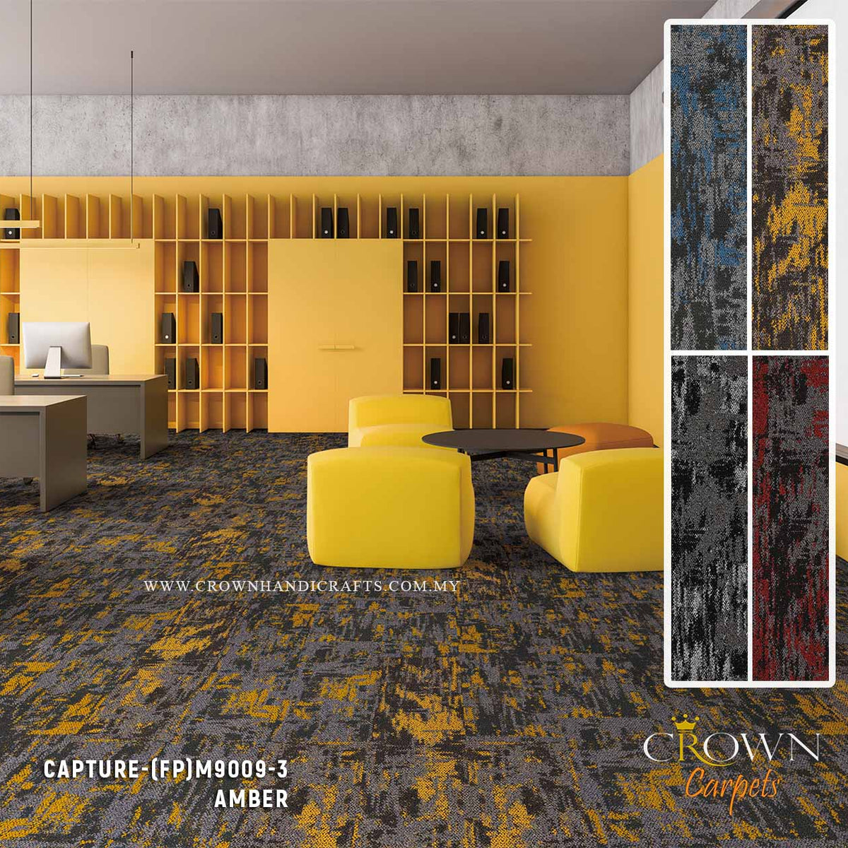 Attractive Floor Carpet Tile | Capture-Modulo (FP) – Crown Furniture ...