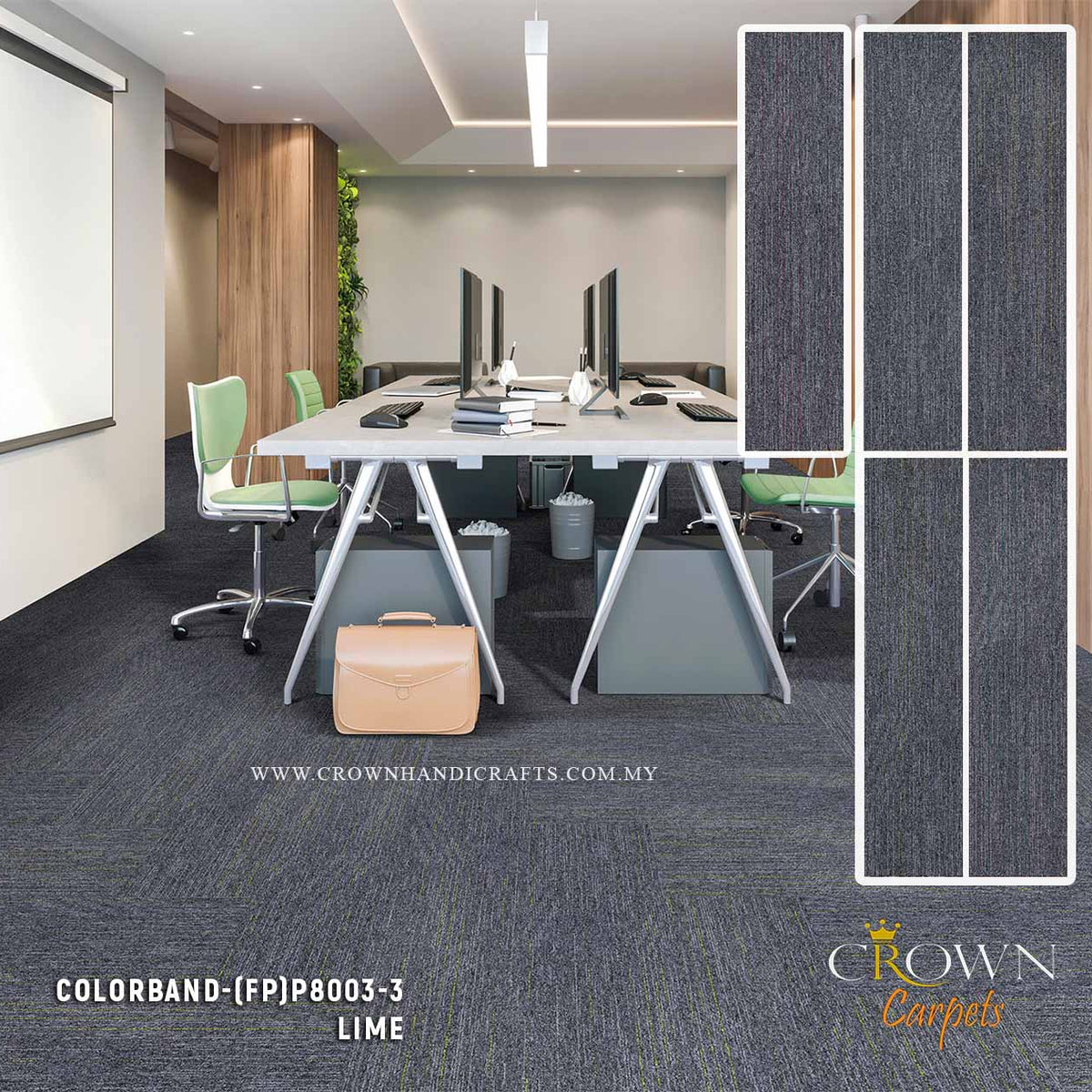 Impressive Commercial Carpet Tiles | Colorband-Primo Plank (FP) – Crown ...