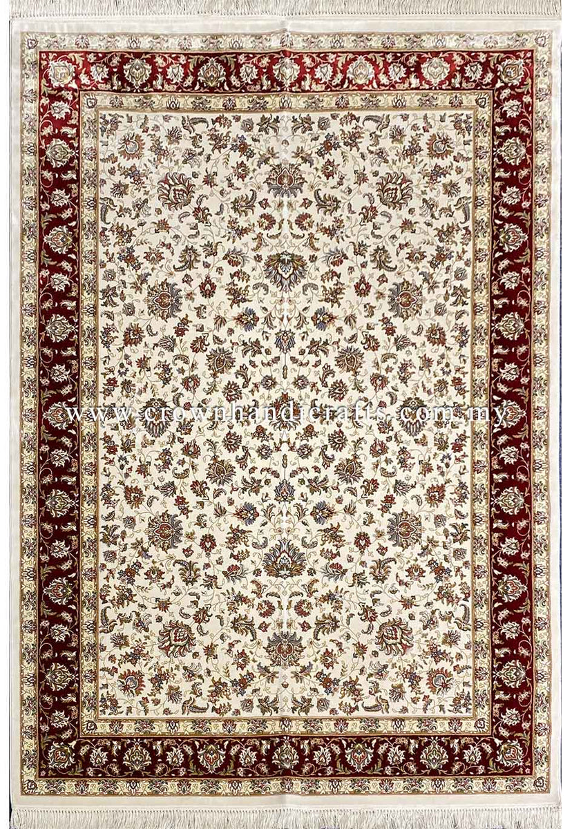 100% Silk Rug Iran Authentic Persian Carpet High End Premium Quality M ...