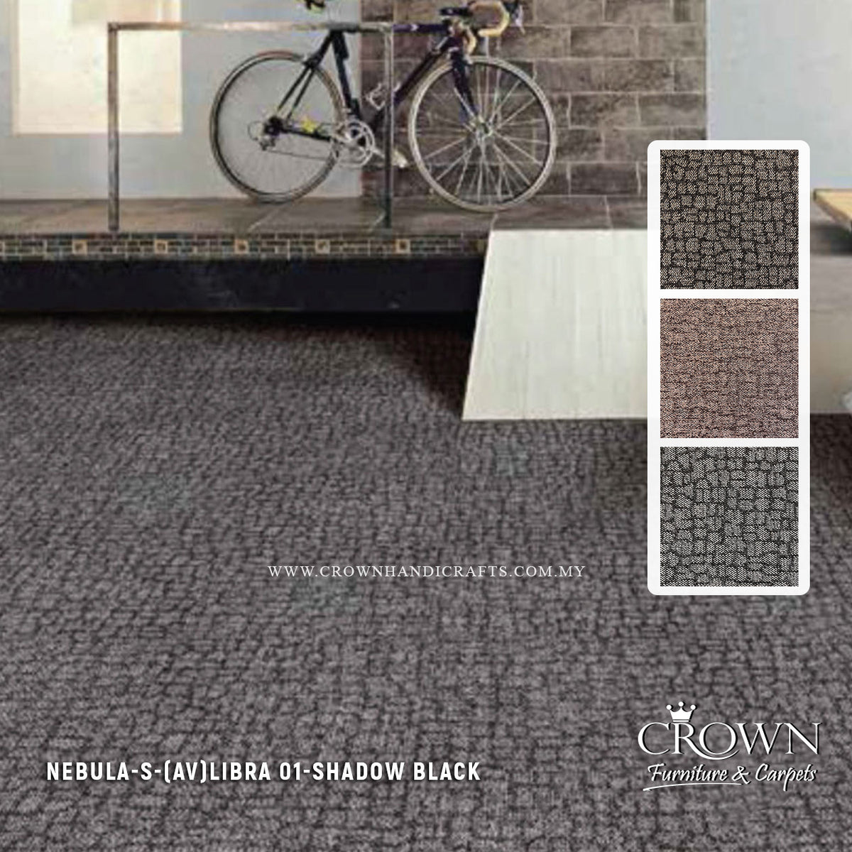 Simple in Look, Exceptional in Build Carpet Tiles | LIBRA-NEBULA- S (A ...