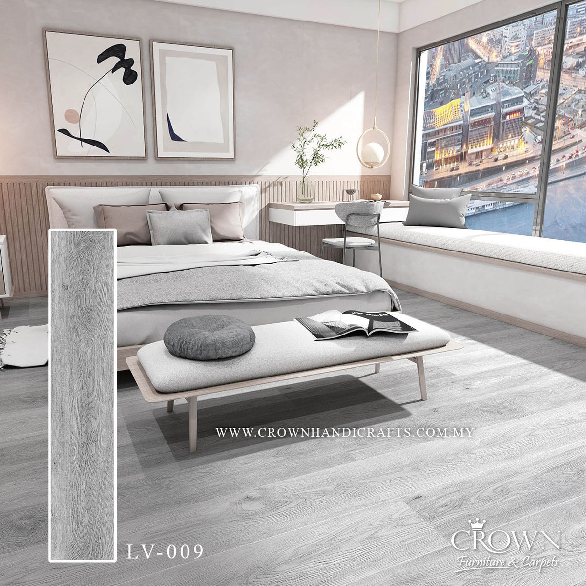 4.5MM SPC PLANK DR.FLOORS LV-009 (AF) | 1220X180 | PREMIUM THICK SPC F ...