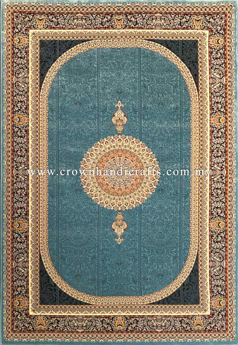 Premium Persian Carpet from Iran Smooth Wool Feel Man Made Persian Car ...