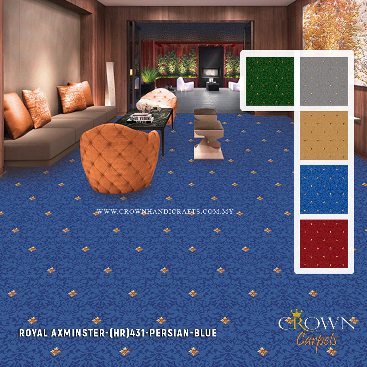 ROYAL AXMINSTER (HR) - Carpet Shop in Kuala Lumpur – Crown Furniture ...