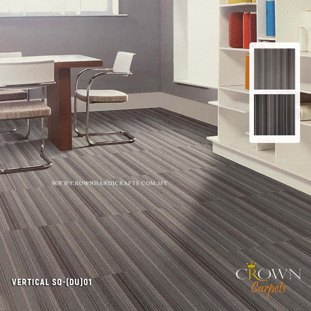 VERTICAL SQ (DU) - Carpet Shop in Kuala Lumpur – Crown Furniture & Carpets